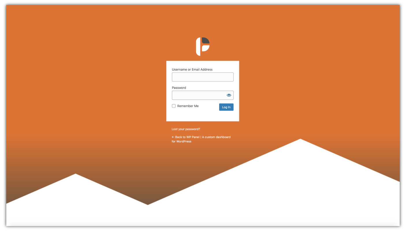 WP Panel - WP Panel | A custom dashboard for WordPress